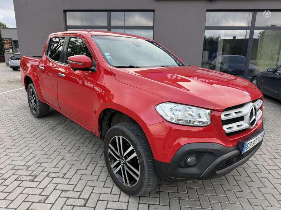 Sarkans Mercedes-Benz X 250 2017 Tauragė, ar dzinēja tilpumu 2.30 L un nobraukumu 294 tūkst. km par 17908 €, foto 4 vietnē AUTOMOTO.COM.LV