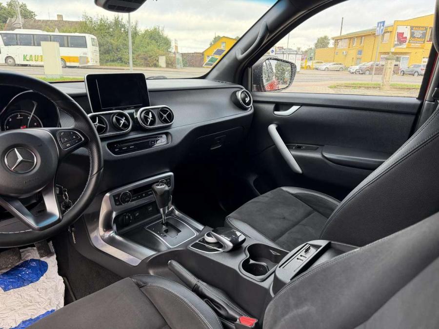 Sarkans Mercedes-Benz X 250 2017 Tauragė, ar dzinēja tilpumu 2.30 L un nobraukumu 294 tūkst. km par 17908 €, foto 22 vietnē AUTOMOTO.COM.LV