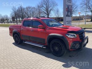 Sarkans Mercedes-Benz X 250 2018 Ventspils, ar dzinēja tilpumu 2.50 L un nobraukumu 127 tūkst. km par 40000 €, foto 3 vietnē AUTOMOTO.COM.LV