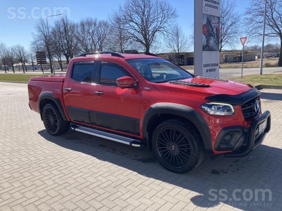 Sarkans Mercedes-Benz X 250 2018 Ventspils, ar dzinēja tilpumu 2.50 L un nobraukumu 127 tūkst. km par 40000 €, foto 3 vietnē AUTOMOTO.COM.LV