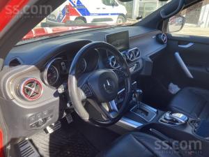 Sarkans Mercedes-Benz X 250 2018 Ventspils, ar dzinēja tilpumu 2.50 L un nobraukumu 127 tūkst. km par 40000 €, foto 6 vietnē AUTOMOTO.COM.LV