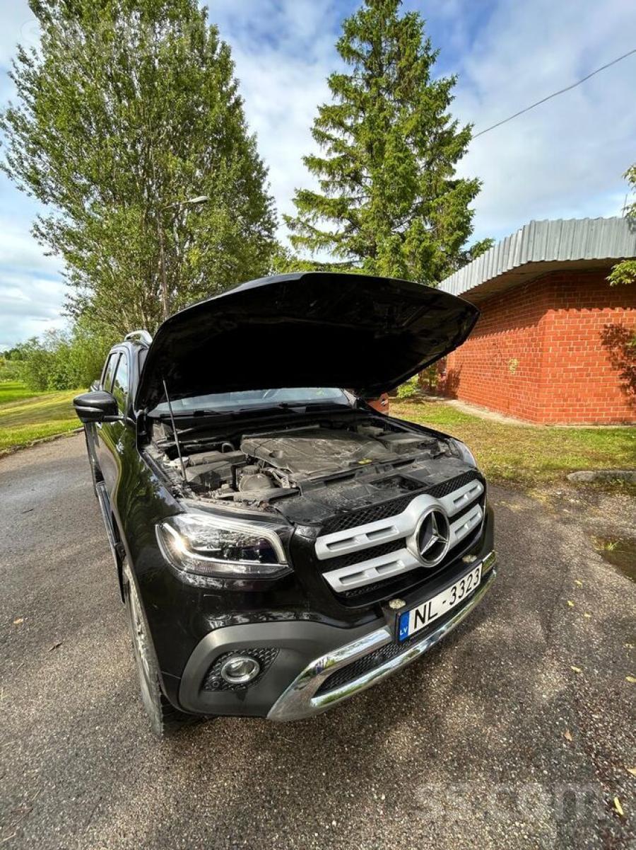 Black Mercedes-Benz X 350 2019 in Riga, with an engine capacity of 2.90 L and mileage of 161 thousand km for 34000 €, photo 17 on AUTOMOTO.COM.LV