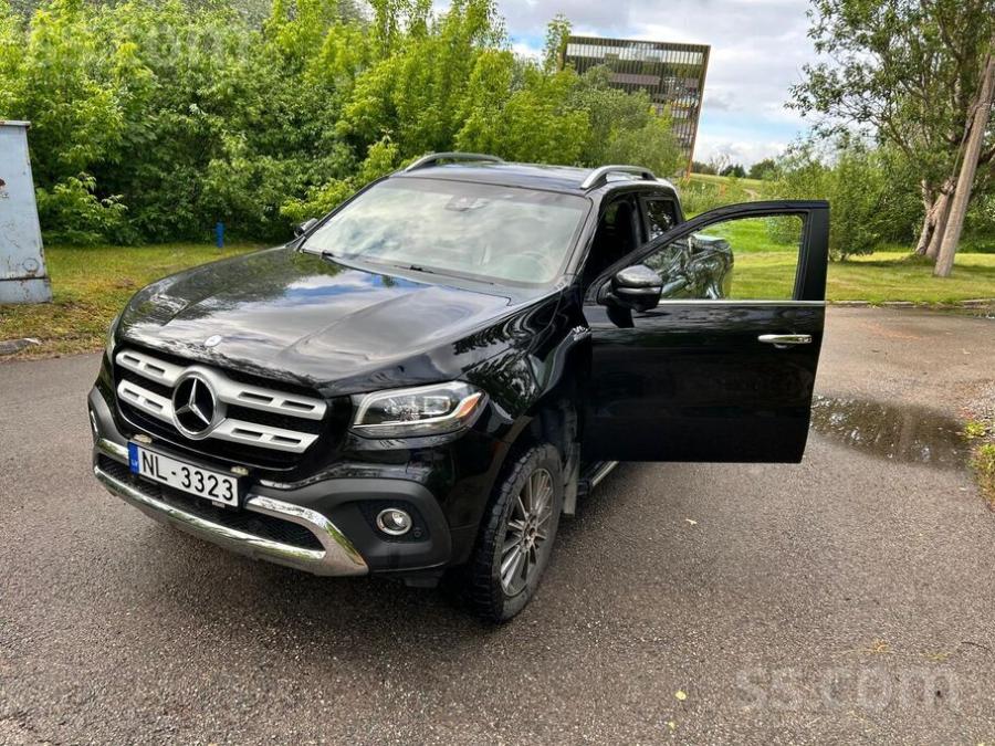 Black Mercedes-Benz X 350 2019 in Riga, with an engine capacity of 2.90 L and mileage of 161 thousand km for 34000 €, photo 20 on AUTOMOTO.COM.LV