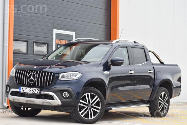 Blue Mercedes-Benz X 350 2019 in Riga, with an engine capacity of 3.00 L and mileage of 152 thousand km for 34900 €, photo 1 on AUTOMOTO.COM.LV
