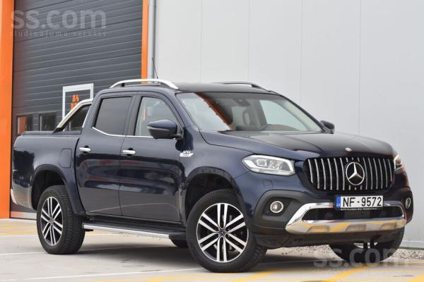 Blue Mercedes-Benz X 350 2019 in Riga, with an engine capacity of 3.00 L and mileage of 152 thousand km for 34900 €, photo 3 on AUTOMOTO.COM.LV