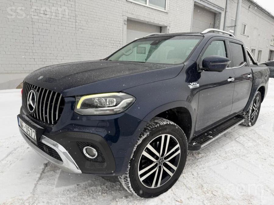 Blue Mercedes-Benz X 350 2019 in Riga, with an engine capacity of 3.00 L and mileage of 152 thousand km for 37000 €, photo 1 on AUTOMOTO.COM.LV