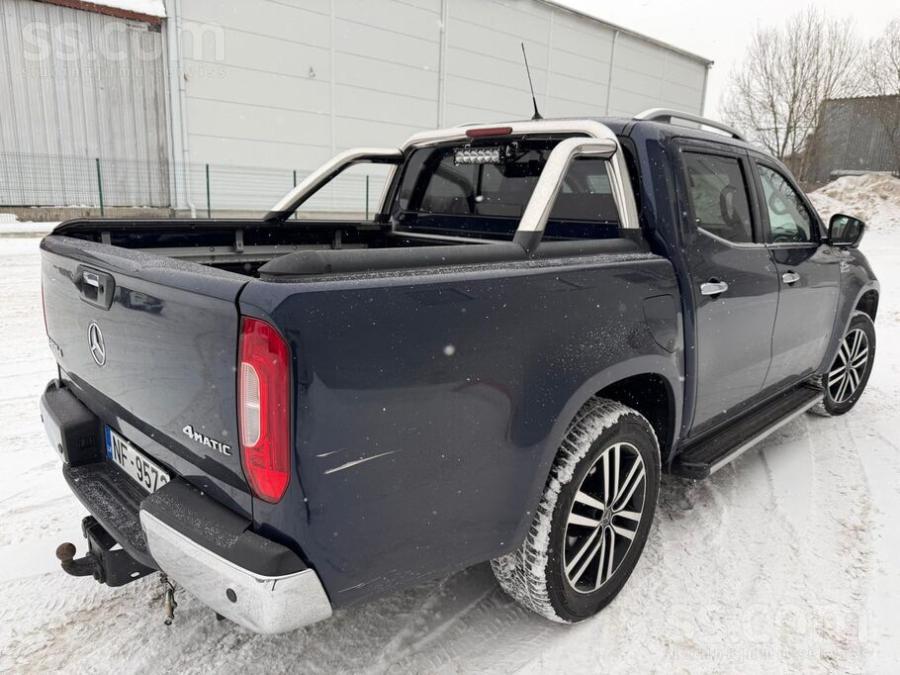 Blue Mercedes-Benz X 350 2019 in Riga, with an engine capacity of 3.00 L and mileage of 152 thousand km for 37000 €, photo 4 on AUTOMOTO.COM.LV