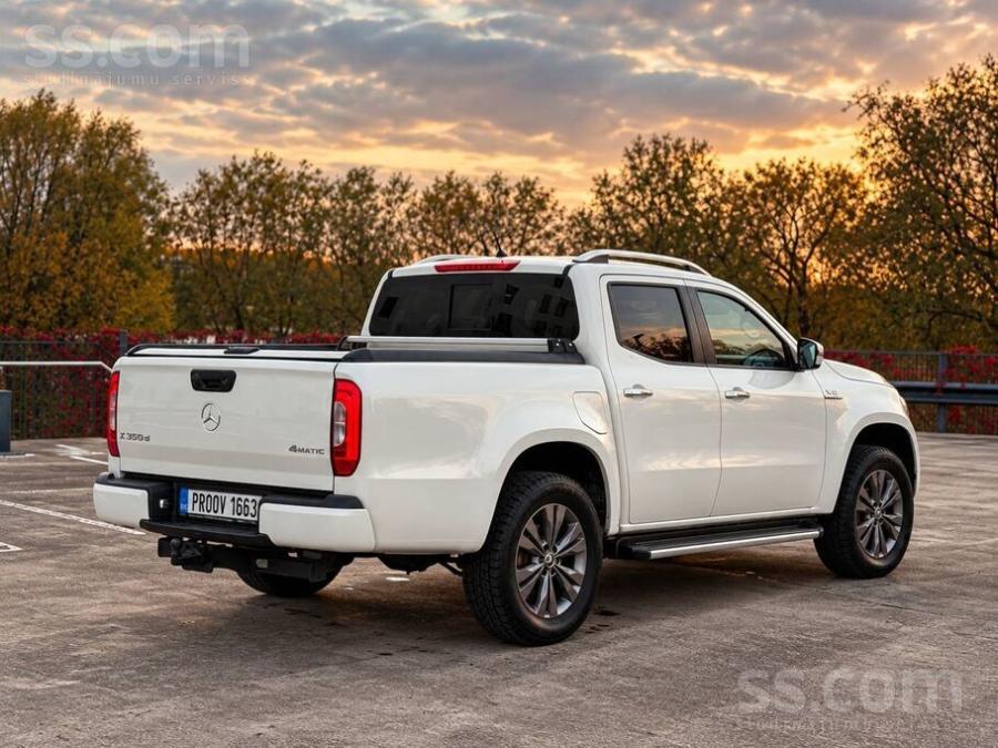 Balts Mercedes-Benz X 350 2019 Tallina, ar dzinēja tilpumu 3.00 L un nobraukumu 135 tūkst. km par 19999 €, foto 7 vietnē AUTOMOTO.COM.LV