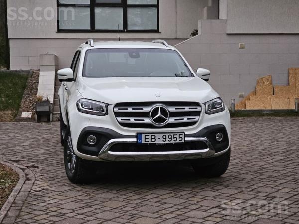 White Mercedes-Benz X 350 2019 in Riga, with an engine capacity of 3.00 L and mileage of 161 thousand km for 26000 €, photo 1 on AUTOMOTO.COM.LV