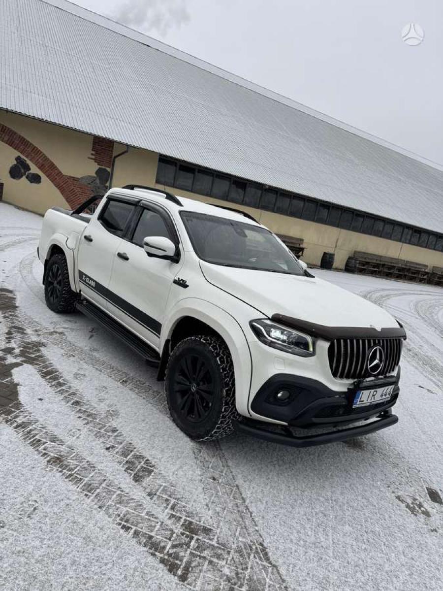 White Mercedes-Benz X 350 2019 in Joniskis, with an engine capacity of 2.99 L and mileage of 190 thousand km for 35500 €, photo 1 on AUTOMOTO.COM.LV
