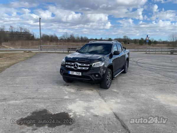 Black Mercedes-Benz X-Class 2019 in Tallinn, with an engine capacity of 2.30 L and mileage of 129 thousand km for 35000 €, photo 1 on AUTOMOTO.COM.LV