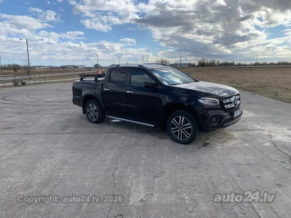Black Mercedes-Benz X-Class 2019 in Tallinn, with an engine capacity of 2.30 L and mileage of 129 thousand km for 35000 €, photo 3 on AUTOMOTO.COM.LV