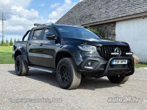 Melns Mercedes-Benz X-Class 2019 Tallina, ar dzinēja tilpumu 3.00 L un nobraukumu 136 tūkst. km par 36900 €, foto 4 vietnē AUTOMOTO.COM.LV