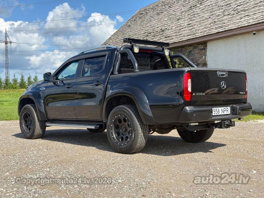 Melns Mercedes-Benz X-Class 2019 Tallina, ar dzinēja tilpumu 3.00 L un nobraukumu 136 tūkst. km par 36900 €, foto 5 vietnē AUTOMOTO.COM.LV