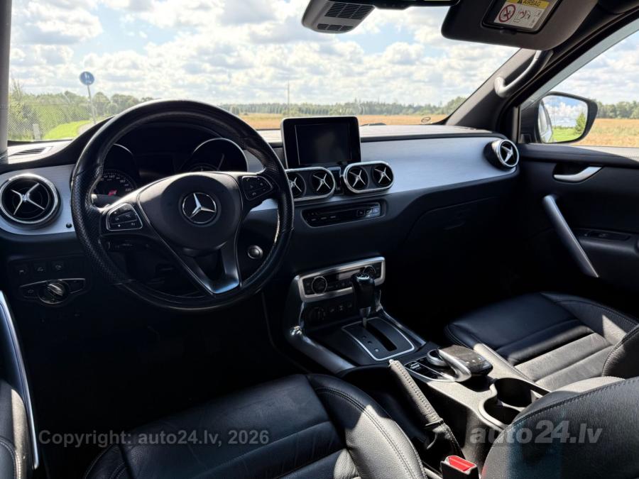 Melns Mercedes-Benz X-Class 2019 Tallina, ar dzinēja tilpumu 3.00 L un nobraukumu 136 tūkst. km par 36900 €, foto 8 vietnē AUTOMOTO.COM.LV