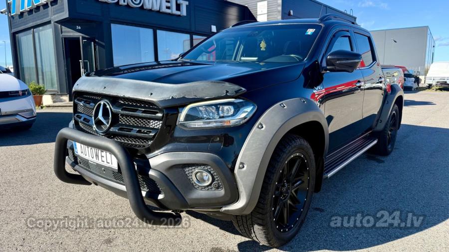 Черный Мерседес X-Class 2019 в Таллин, объемом двигателя 3.00 л и пробегом 209 тыс. км за 31500 €, фото 1 на AUTOMOTO.COM.LV