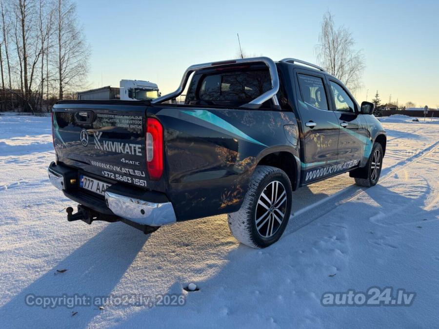 Zils Mercedes-Benz X-Class 2018 Tartu, ar dzinēja tilpumu 2.30 L un nobraukumu 172 tūkst. km par 28900 €, foto 4 vietnē AUTOMOTO.COM.LV