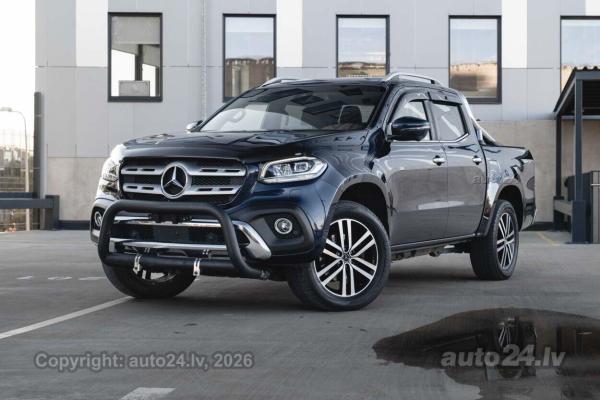 Blue Mercedes-Benz X-Class 2018 in Tartu, with an engine capacity of 2.30 L and mileage of 172 thousand km for 28900 €, photo 8 on AUTOMOTO.COM.LV
