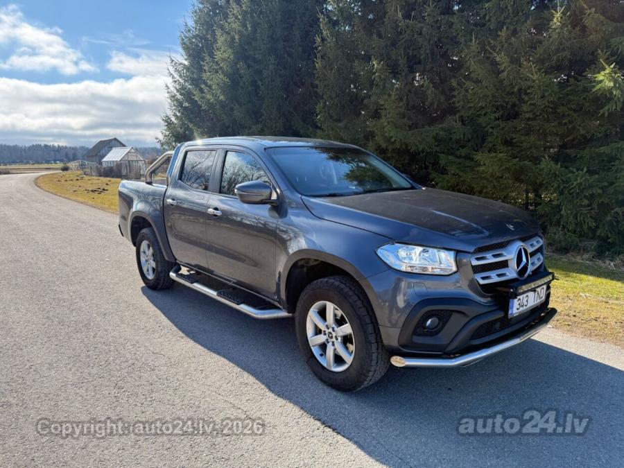 Pelēks Mercedes-Benz X-Class 2018 Tallina, ar dzinēja tilpumu 2.30 L un nobraukumu 160 tūkst. km par 30000 €, foto 2 vietnē AUTOMOTO.COM.LV