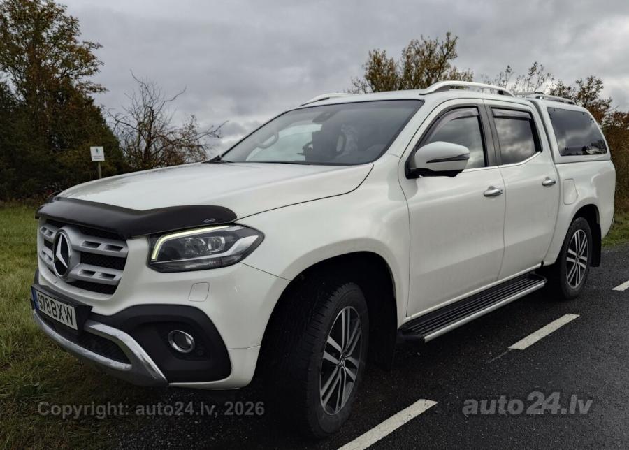 Balts Mercedes-Benz X-Class 2018 Tallina, ar dzinēja tilpumu 2.30 L un nobraukumu 192 tūkst. km par 29500 €, foto 1 vietnē AUTOMOTO.COM.LV