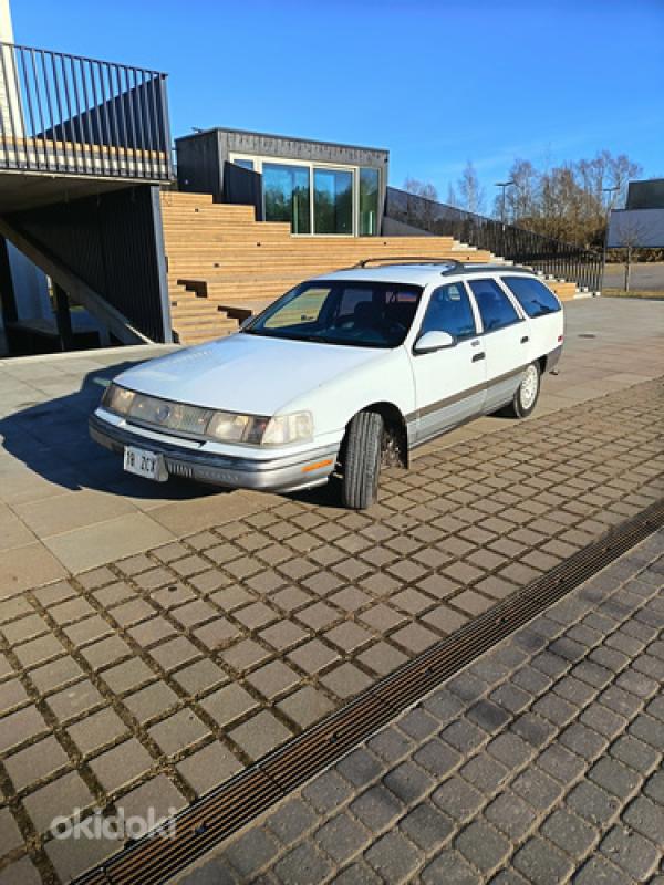 White Mercury Sable 1990 in Polva, with an engine capacity of 3.80 L and mileage of 0 thousand km for 1500 €, photo 1 on AUTOMOTO.COM.LV