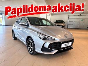 Pelēks MG 3 2025 Šauļi, ar dzinēja tilpumu 1.49 L un nobraukumu 0 tūkst. km par 20500 €, foto  vietnē AUTOMOTO.COM.LV