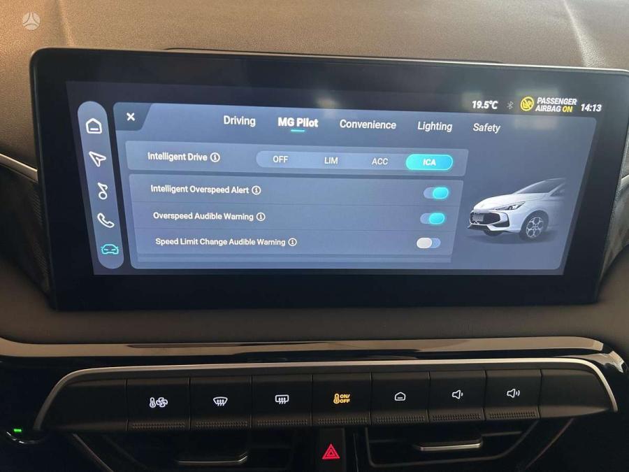 Pelēks MG 3 2025 Šauļi, ar dzinēja tilpumu 1.49 L un nobraukumu 0 tūkst. km par 20500 €, foto 22 vietnē AUTOMOTO.COM.LV