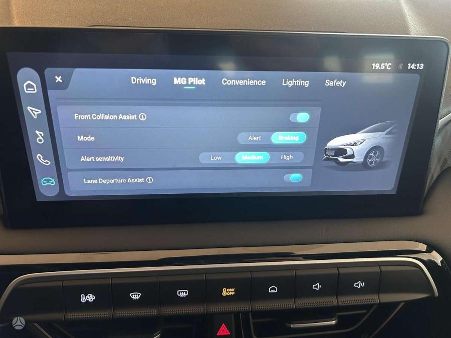 Pelēks MG 3 2025 Šauļi, ar dzinēja tilpumu 1.49 L un nobraukumu 0 tūkst. km par 20500 €, foto 23 vietnē AUTOMOTO.COM.LV