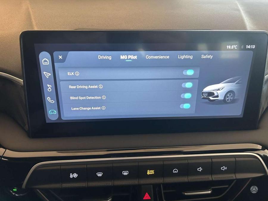 Pelēks MG 3 2025 Šauļi, ar dzinēja tilpumu 1.49 L un nobraukumu 0 tūkst. km par 20500 €, foto 25 vietnē AUTOMOTO.COM.LV