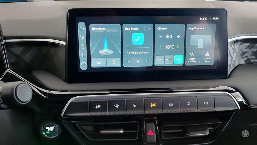 Pelēks MG 3 2026 Šauļi, ar dzinēja tilpumu 1.49 L un nobraukumu 5 tūkst. km par 23780 €, foto 15 vietnē AUTOMOTO.COM.LV