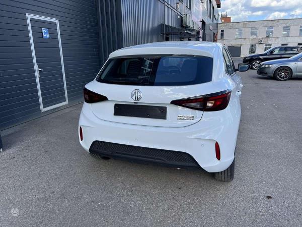 White MG 3 2024 in Alytus, with an engine capacity of 1.50 L and mileage of 17 thousand km for 6500 €, photo 8 on AUTOMOTO.COM.LV