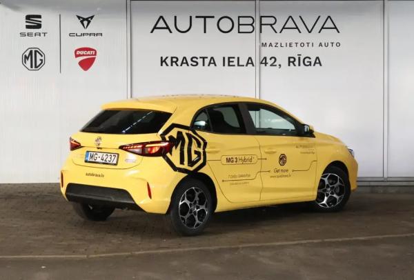 Dzeltens MG 3 2025 Rīga, ar dzinēja tilpumu 1.50 L un nobraukumu 18 tūkst. km par 22520 €, foto 3 vietnē AUTOMOTO.COM.LV