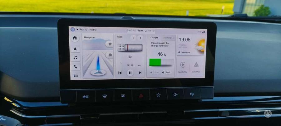 Pelēks MG 4 EV 2024 Alīta, ar dzinēja tilpumu 0.00 L un nobraukumu 4 tūkst. km par 14800 €, foto 24 vietnē AUTOMOTO.COM.LV