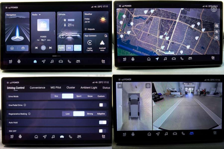 Серый МГ 4 EV 2026 в Клайпеда, объемом двигателя 0.00 л и пробегом 2 тыс. км за 30990 €, фото 23 на AUTOMOTO.COM.LV