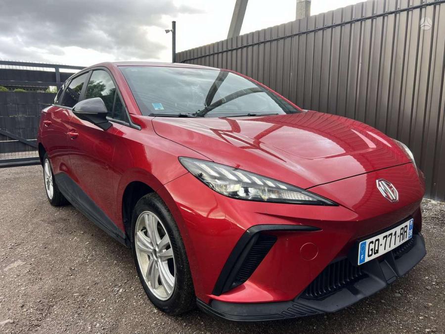 Sarkans MG 4 EV 2023 Kauņa, ar dzinēja tilpumu 0.00 L un nobraukumu 59 tūkst. km par 8700 €, foto 1 vietnē AUTOMOTO.COM.LV