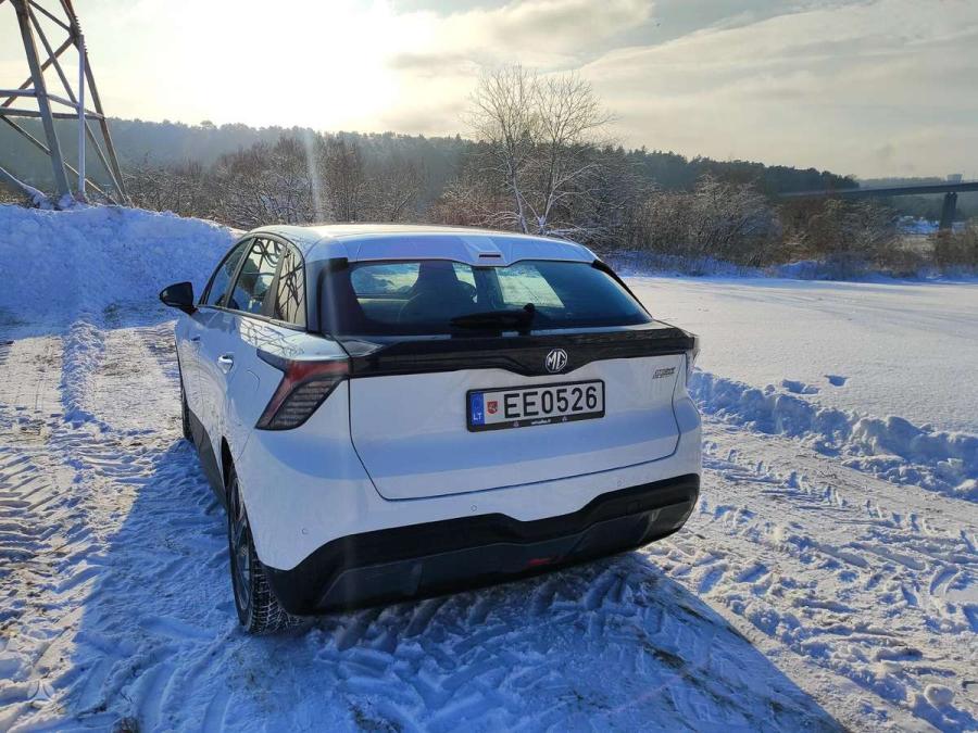 Balts MG 4 EV 2023 Kauņa, ar dzinēja tilpumu 0.00 L un nobraukumu 38 tūkst. km par 15000 €, foto 11 vietnē AUTOMOTO.COM.LV