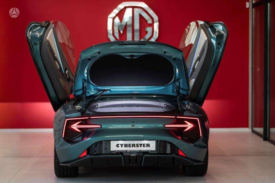 MG Cyberster 2025 Viļņa, ar dzinēja tilpumu 0.00 L un nobraukumu 0 tūkst. km par 54500 €, foto 3 vietnē AUTOMOTO.COM.LV