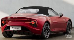 Red MG Cyberster 2026 in Vilnius, with an engine capacity of 0.00 L and mileage of 1 thousand km for 65930 €, photo 5 on AUTOMOTO.COM.LV