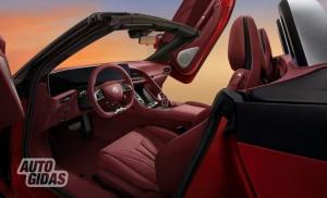Red MG Cyberster 2026 in Vilnius, with an engine capacity of 0.00 L and mileage of 1 thousand km for 65930 €, photo 9 on AUTOMOTO.COM.LV