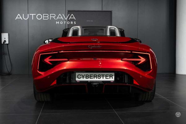 Red MG Cyberster 2026 in Vilnius, with an engine capacity of 0.00 L and mileage of 0 thousand km for 65930 €, photo 10 on AUTOMOTO.COM.LV