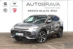 Grey MG HS 2025 in Riga, with an engine capacity of 1.50 L and mileage of 19 thousand km for 29000 €, photo 1 on AUTOMOTO.COM.LV