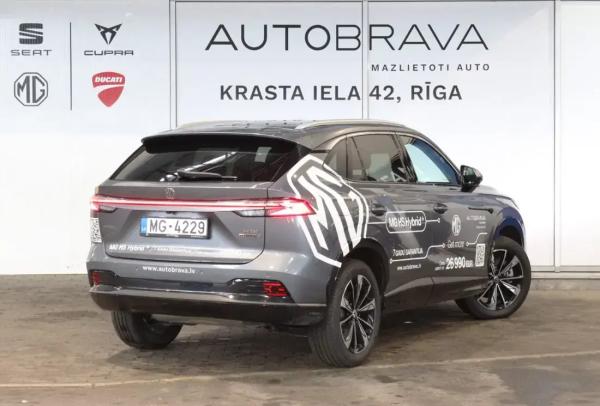 Grey MG HS 2025 in Riga, with an engine capacity of 1.50 L and mileage of 19 thousand km for 29000 €, photo 3 on AUTOMOTO.COM.LV