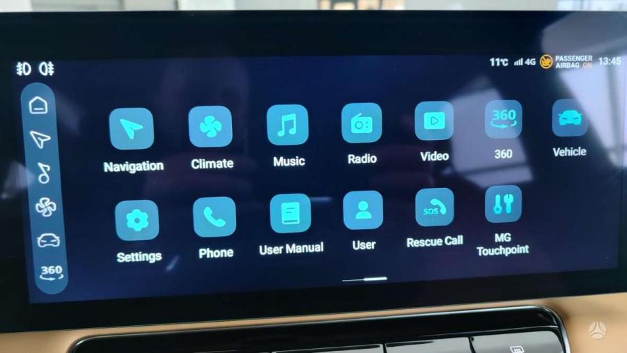 Серый МГ HS 2026 в Шяуляй, объемом двигателя 1.50 л и пробегом 7 тыс. км за 32490 €, фото 16 на AUTOMOTO.COM.LV