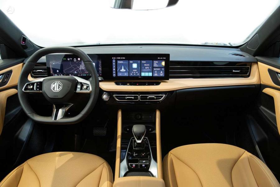 Grey MG HS 2026 in Klaipeda, with an engine capacity of 1.50 L and mileage of 2 thousand km for 36950 €, photo 6 on AUTOMOTO.COM.LV