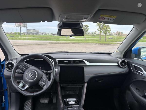 Blue MG ZS 2023 in Kaunas, with an engine capacity of 0.00 L and mileage of 26 thousand km for 14999 €, photo 11 on AUTOMOTO.COM.LV