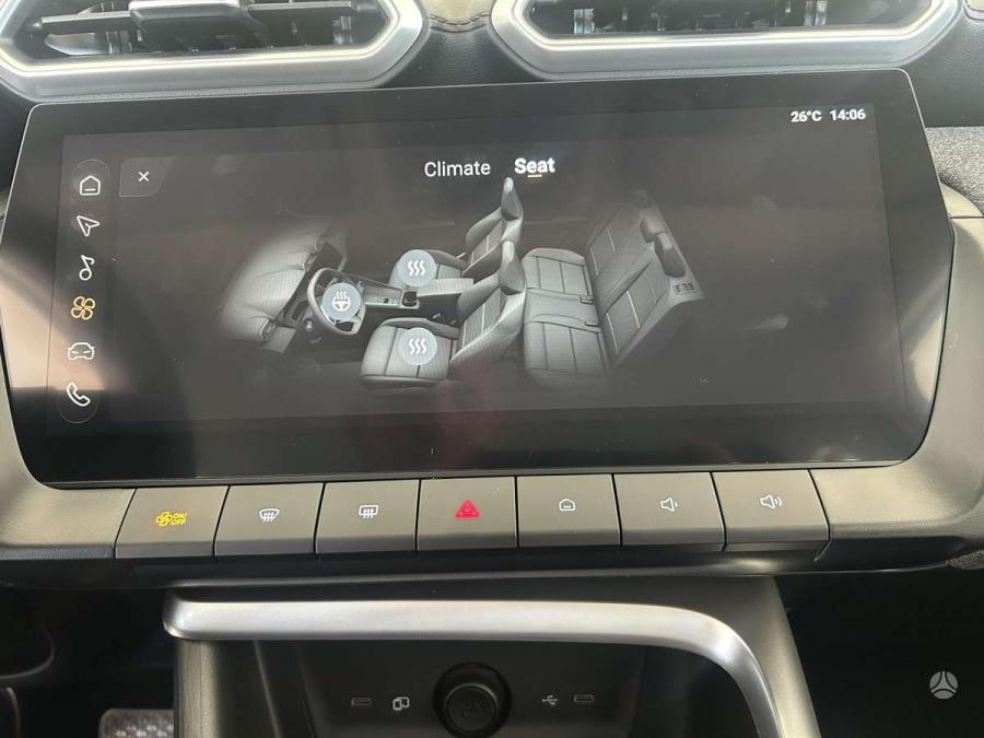 Grey MG ZS 2026 in Siauliai, with an engine capacity of 1.50 L and mileage of 0 thousand km for 23490 €, photo 25 on AUTOMOTO.COM.LV