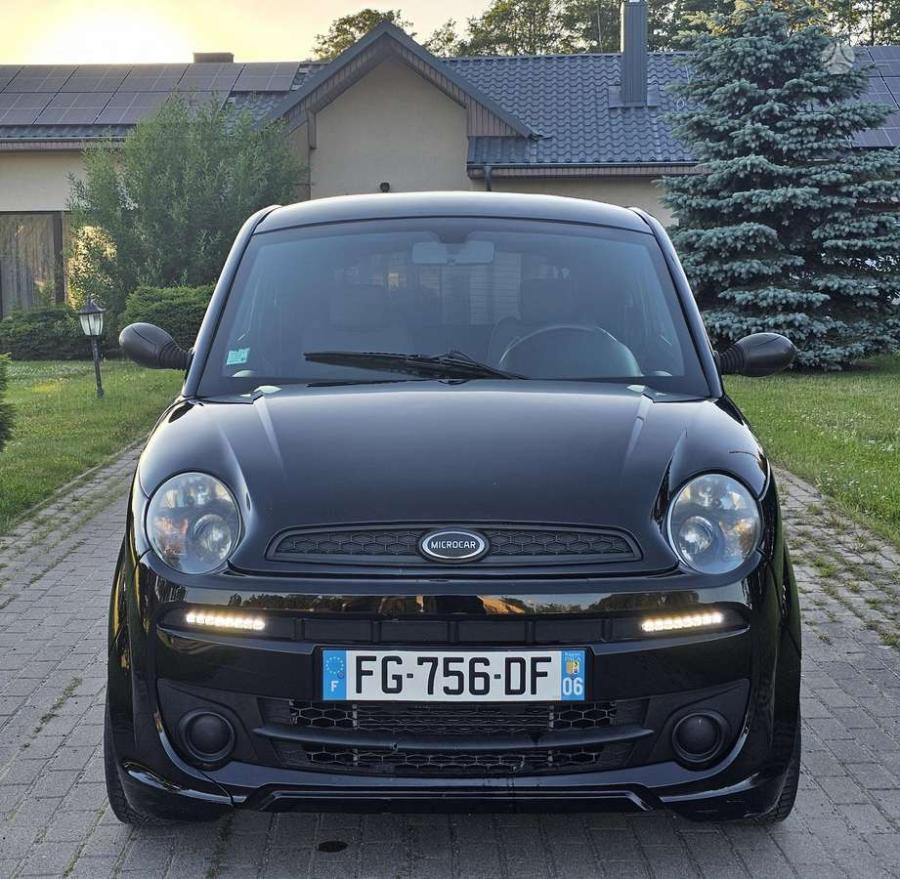 Melns Microcar DUE 2019 Klaipėda, ar dzinēja tilpumu 0.48 L un nobraukumu 78 tūkst. km par 4400 €, foto 3 vietnē AUTOMOTO.COM.LV