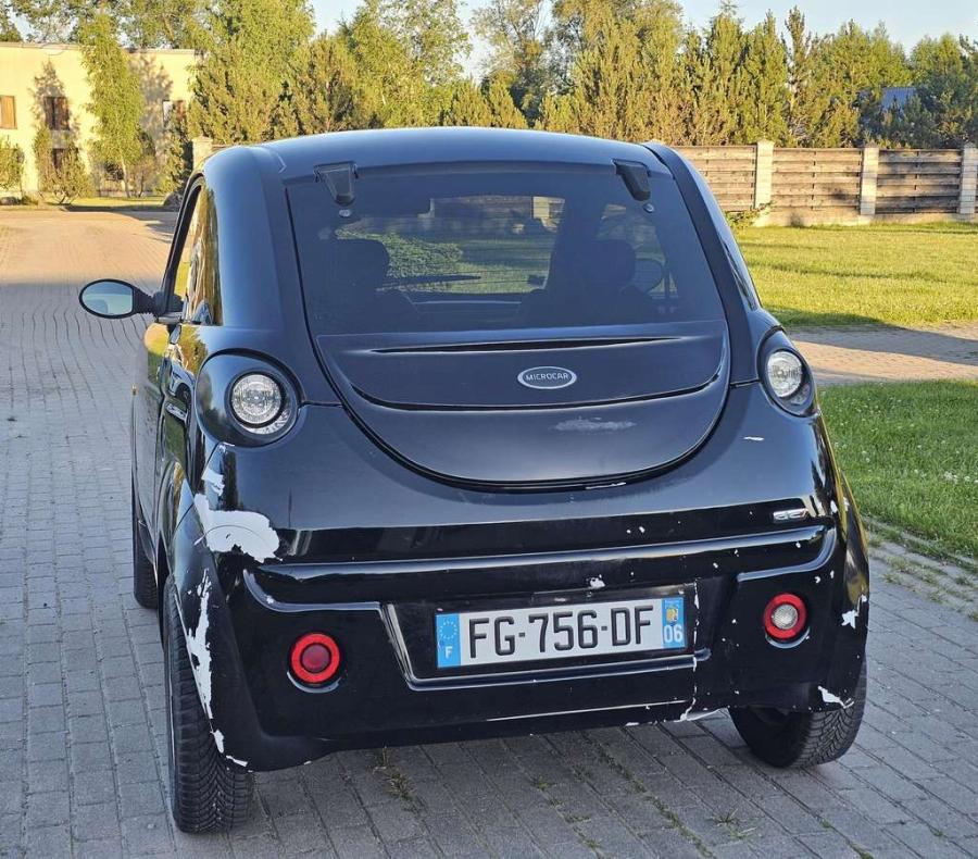 Melns Microcar DUE 2019 Klaipėda, ar dzinēja tilpumu 0.48 L un nobraukumu 78 tūkst. km par 4400 €, foto 7 vietnē AUTOMOTO.COM.LV