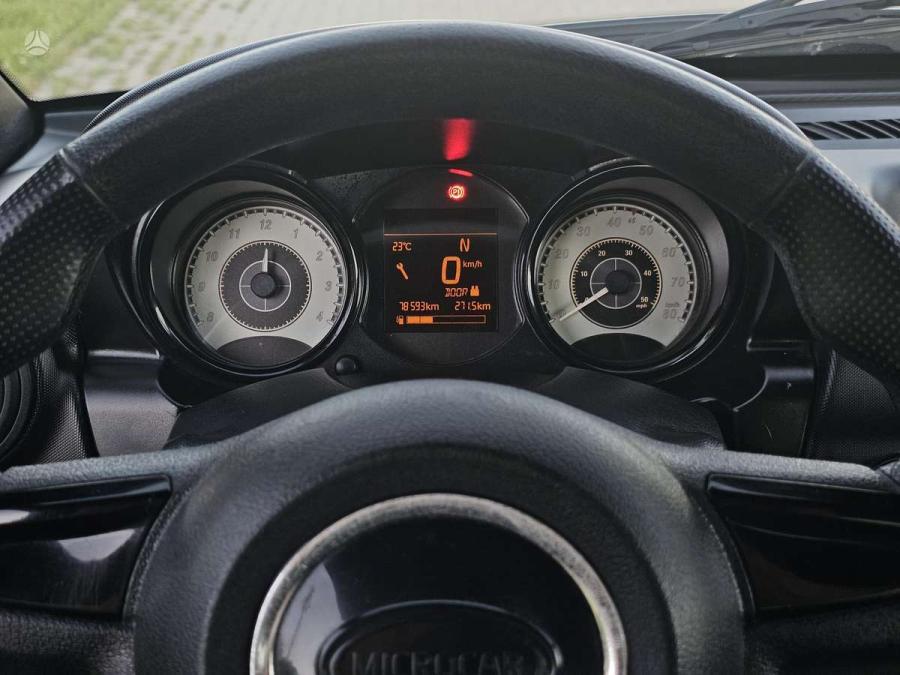 Melns Microcar DUE 2019 Klaipėda, ar dzinēja tilpumu 0.48 L un nobraukumu 78 tūkst. km par 4400 €, foto 21 vietnē AUTOMOTO.COM.LV