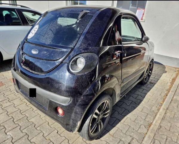 Черный Микрокар DUE 2020 в Тельшяй, объемом двигателя 0.50 л и пробегом 54 тыс. км за 4900 €, фото 3 на AUTOMOTO.COM.LV